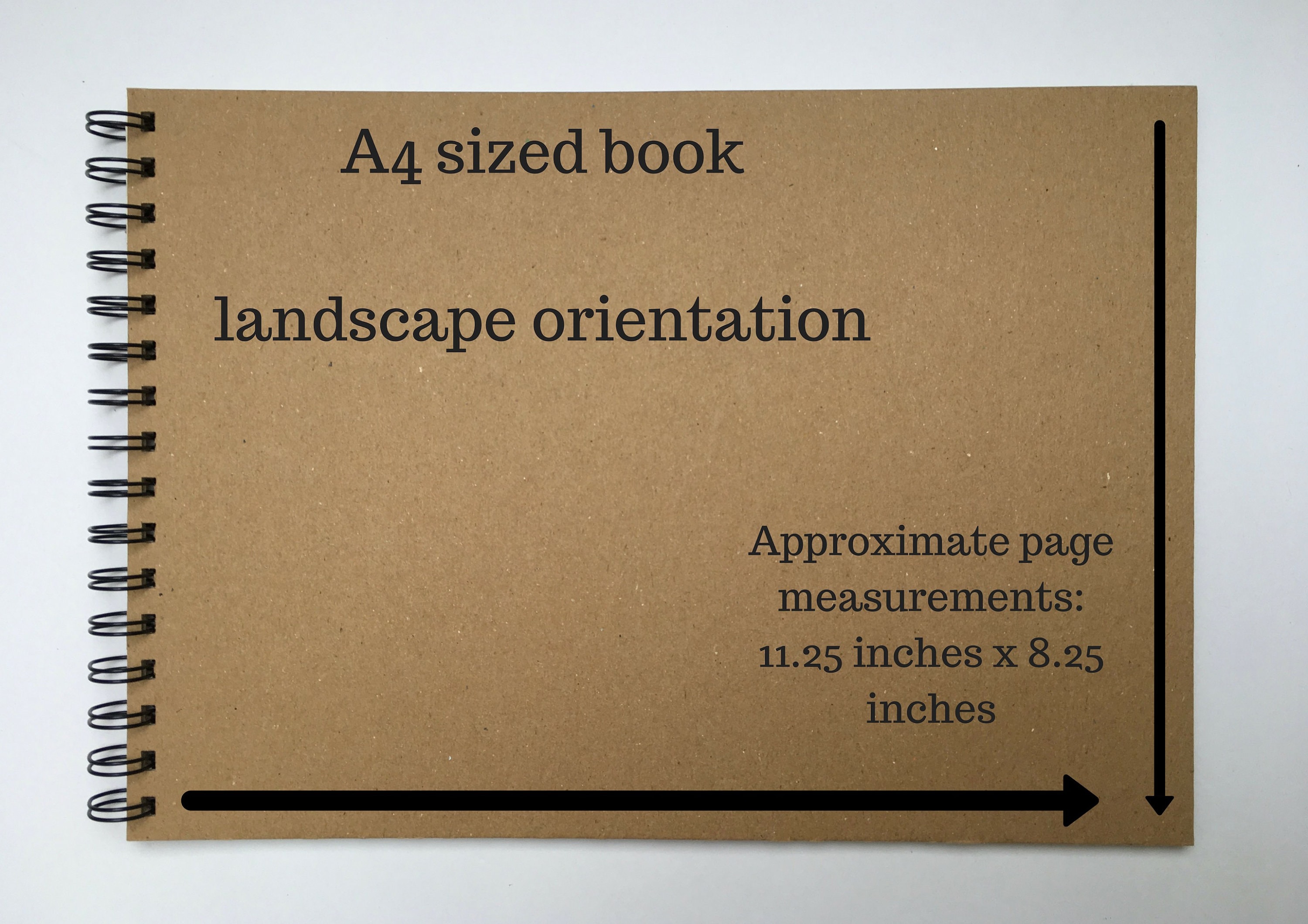 Rustic scrapbook memory book photo album / Our story so far / | Etsy