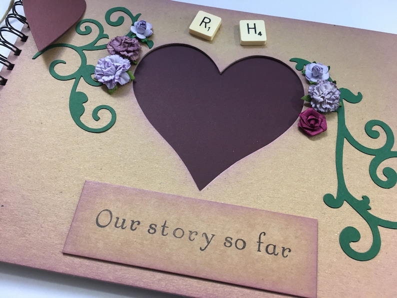 Personalised Scrapbook for a Couple Boyfriend Memory Book - Etsy