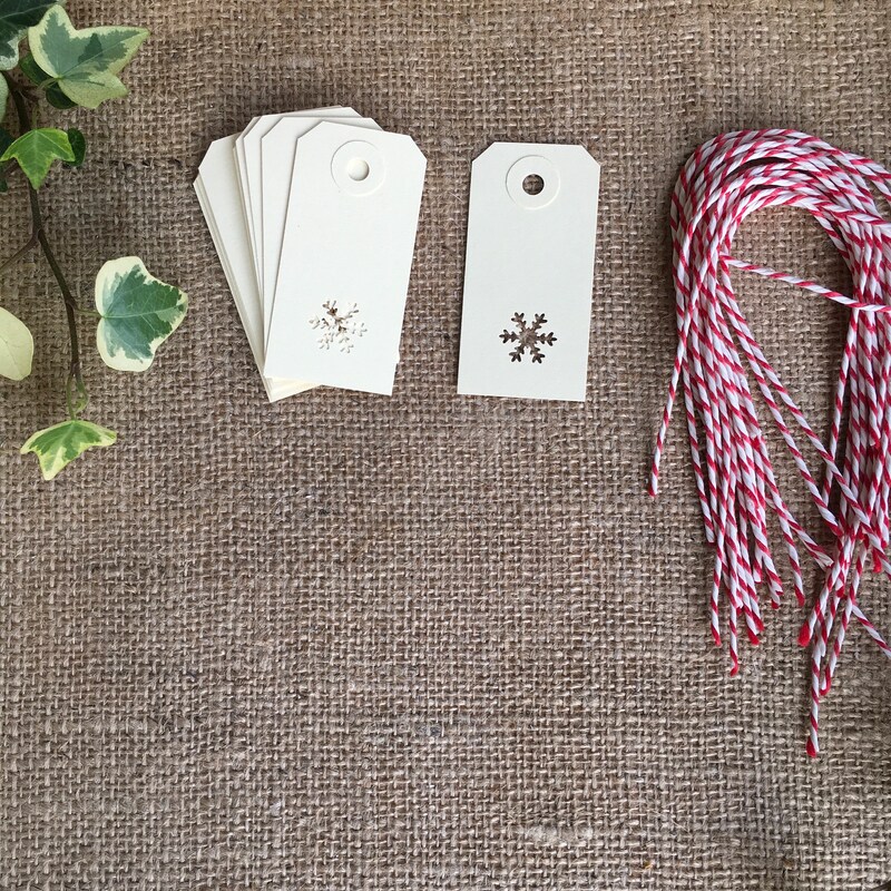 Mini Christmas Tags - Etsy