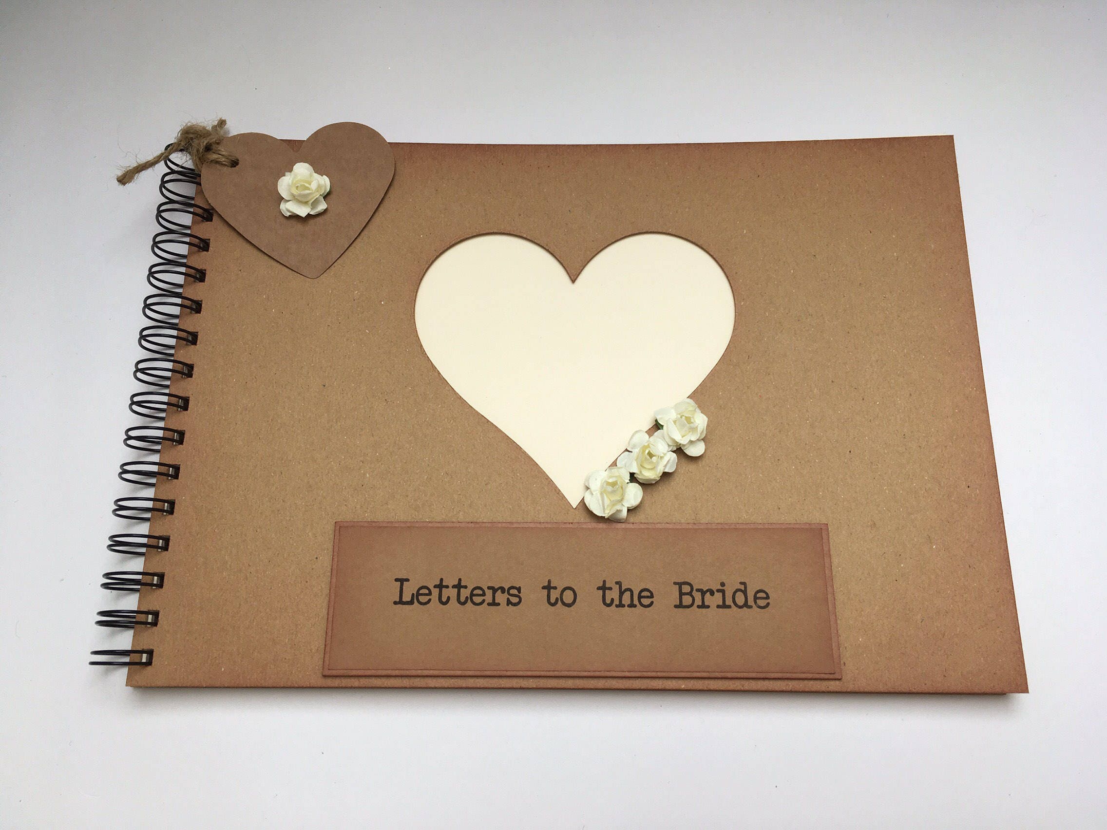 Letters to the Bride Scrapbook Album - Etsy UK