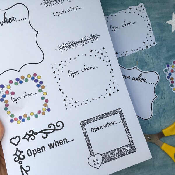 Open When - Etsy