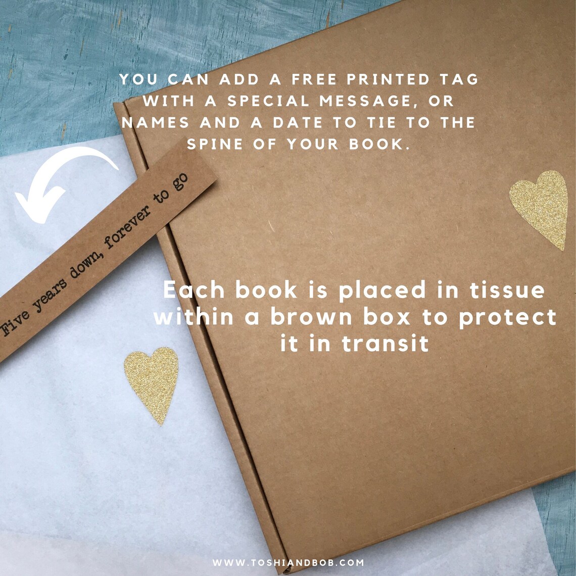 Rustic scrapbook memory book photo album / Our story so far / | Etsy