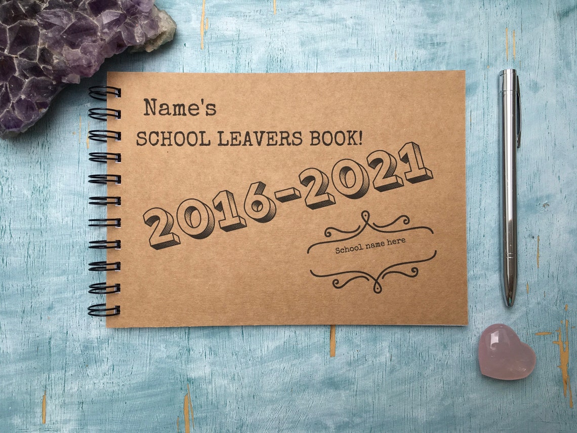 School Leavers Book 2022 School Leavers Gift End of School | Etsy UK