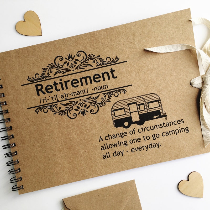 Retirement Scrapbook - Etsy