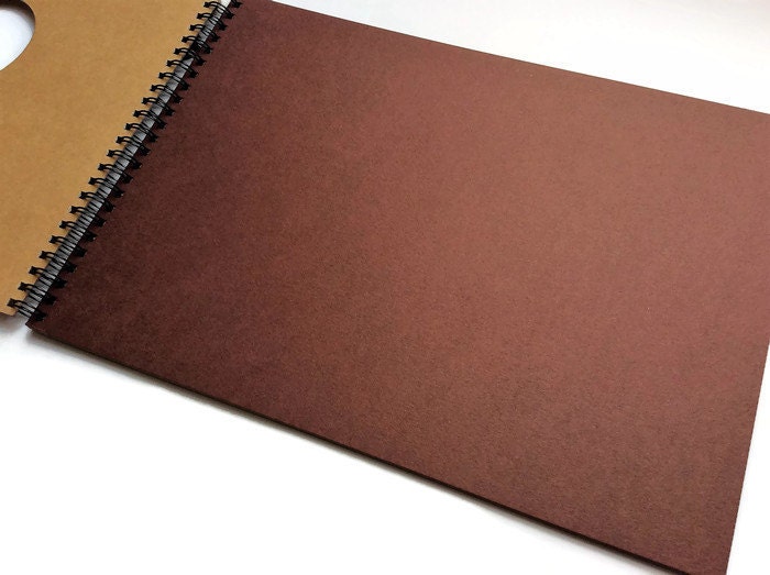 Rustic scrapbook memory book photo album / Our story so far / | Etsy