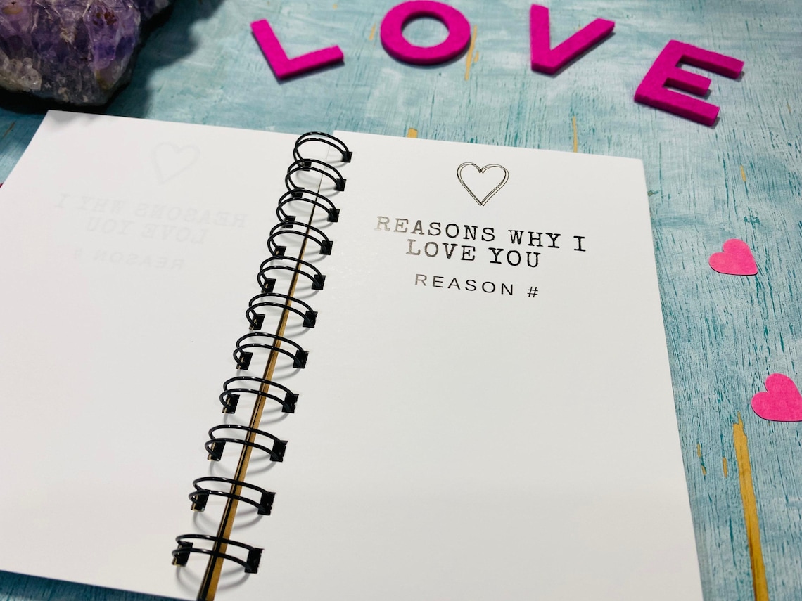 29 Reasons Why I Love You Mini Book of Love Notes, Long Distance First ...