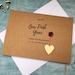 Our First Year First Anniversary Card With Paper Rose, Paper Wedding ...