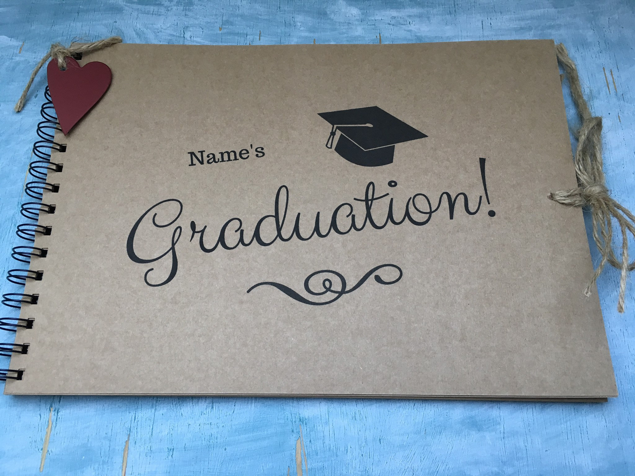 College Graduation Gift Graduation Scrapbook Album Student - Etsy