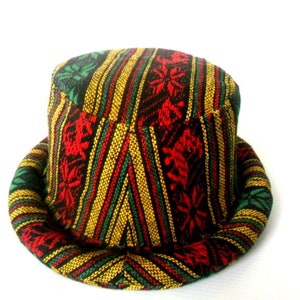 Rasta Hat, Reggae Hat, Bucket Hat, Bohemian Hat, Jamaican Hat, Unisex ...