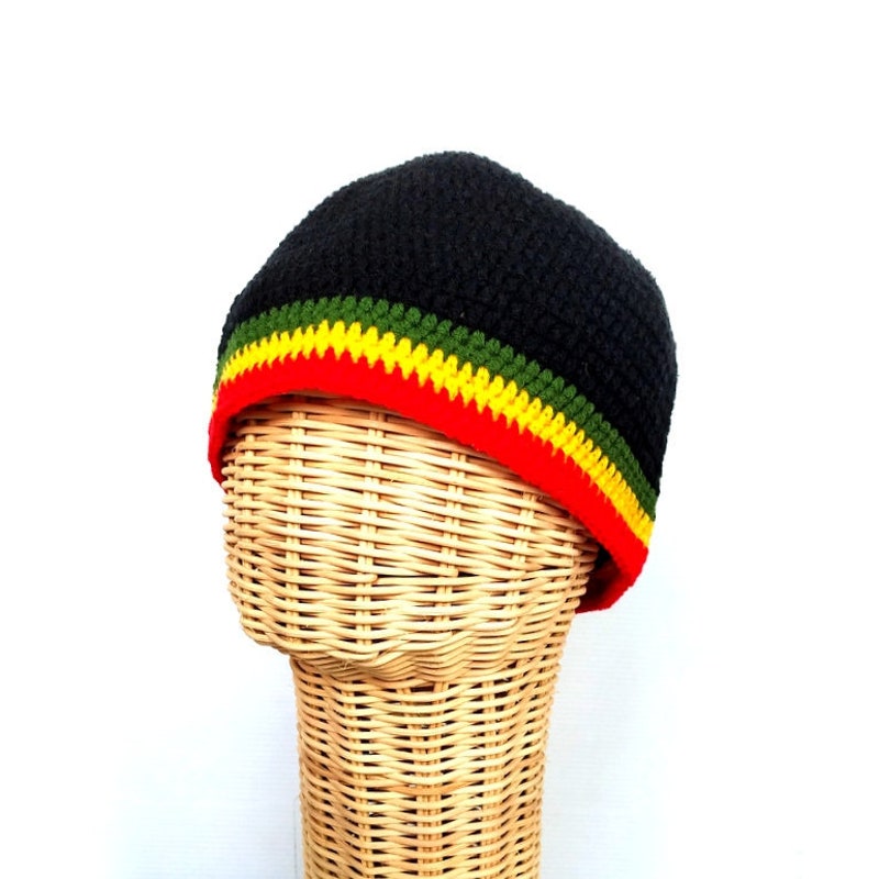 Rasta Beanie - Etsy