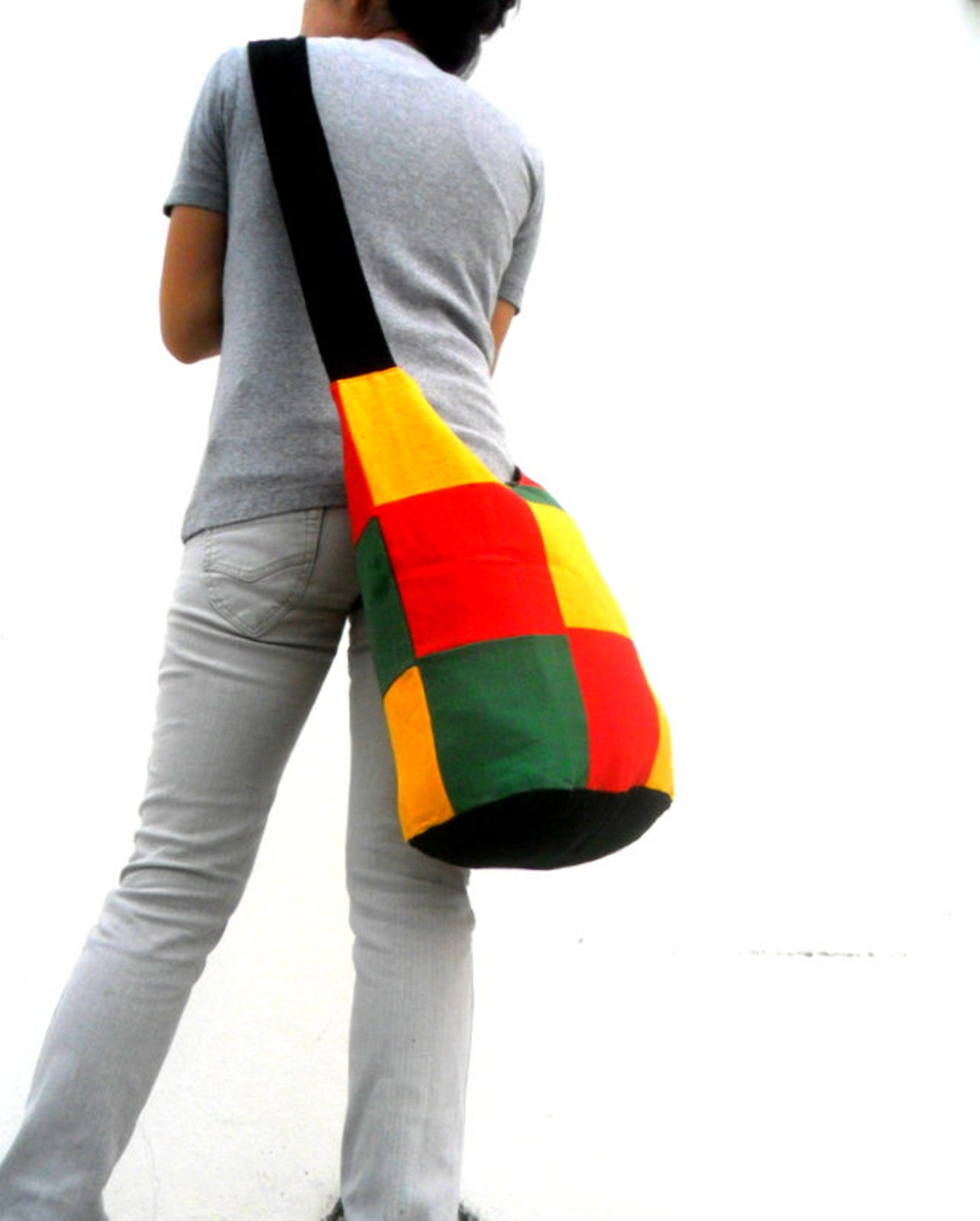 Crossbody Rasta Bag Bohemian Marley Bag Hobo Bag Hippie Bag Shoulder ...