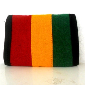 Hemp Wallet, Rasta Wallet, Bohemian Wallet, Reggae Wallet, Hippie ...