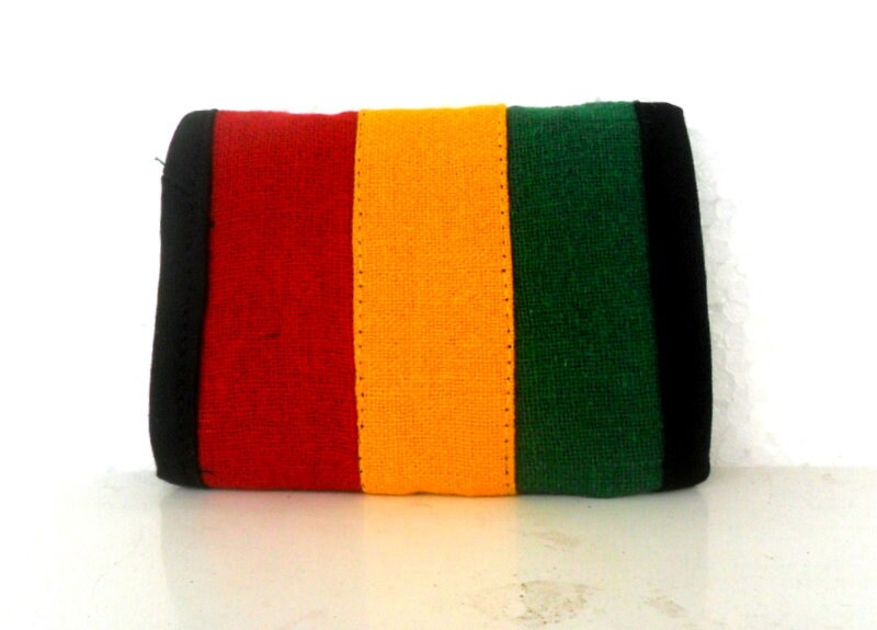 Hemp Wallet Rasta Wallet Bohemian Wallet Reggae Wallet | Etsy