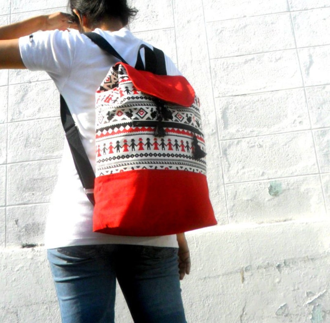 Canvas Backpack, Travel Backpack, 4th of July Backpack, School Backpack ...