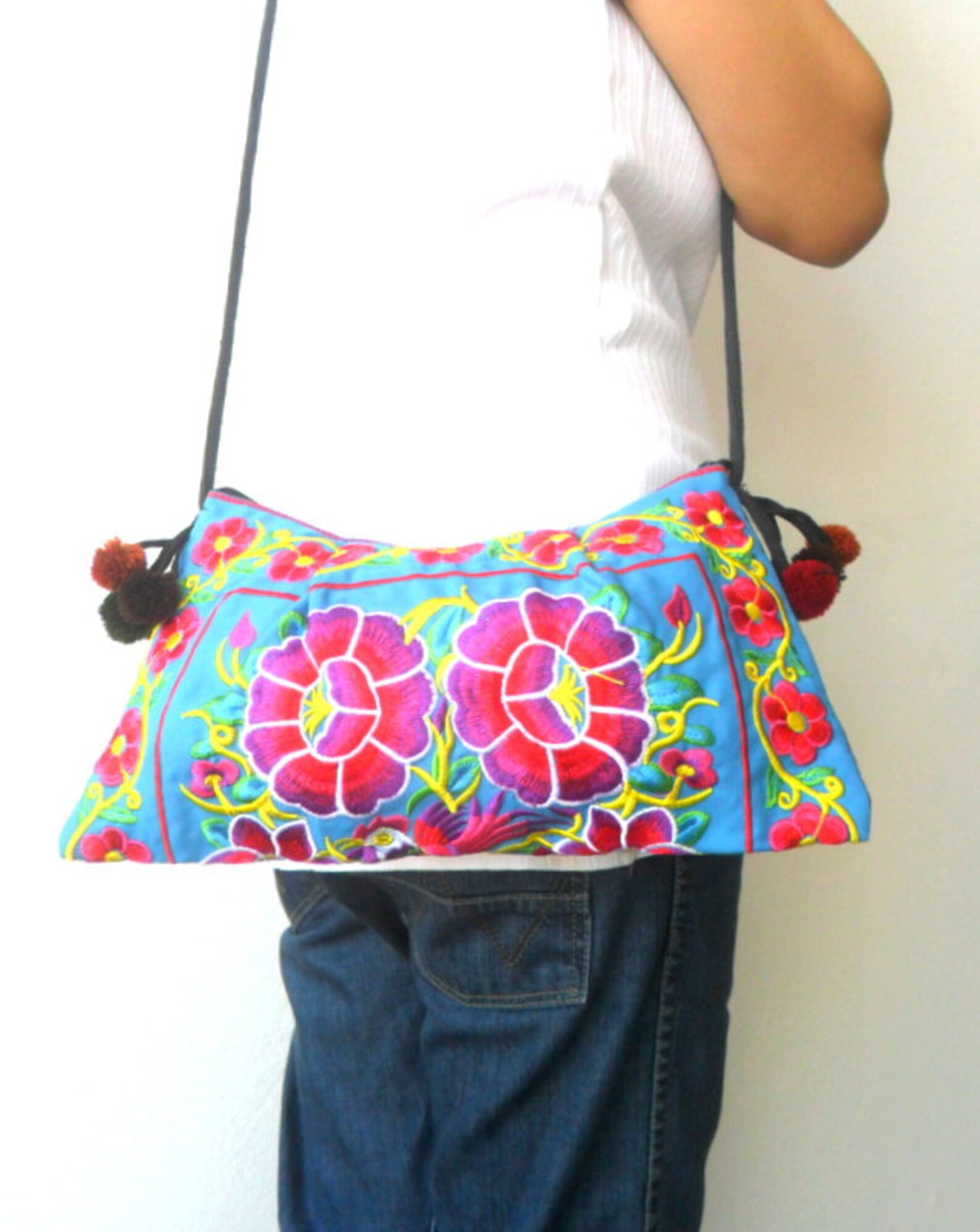 Women Bag Ethnic Bag Hill Tribe Bag Sling Bag Boho Bag - Etsy Israel