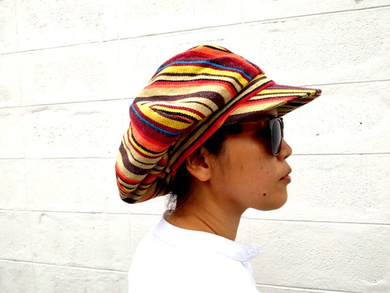 Rasta Cap Reggae Cap Army Cap Cadet Military Hat Reggae - Etsy