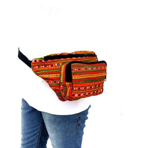 Rasta Hip Bag, Hippie Bum Bag, Fanny Pack, Tribal Waist Bag, Boho Fanny ...