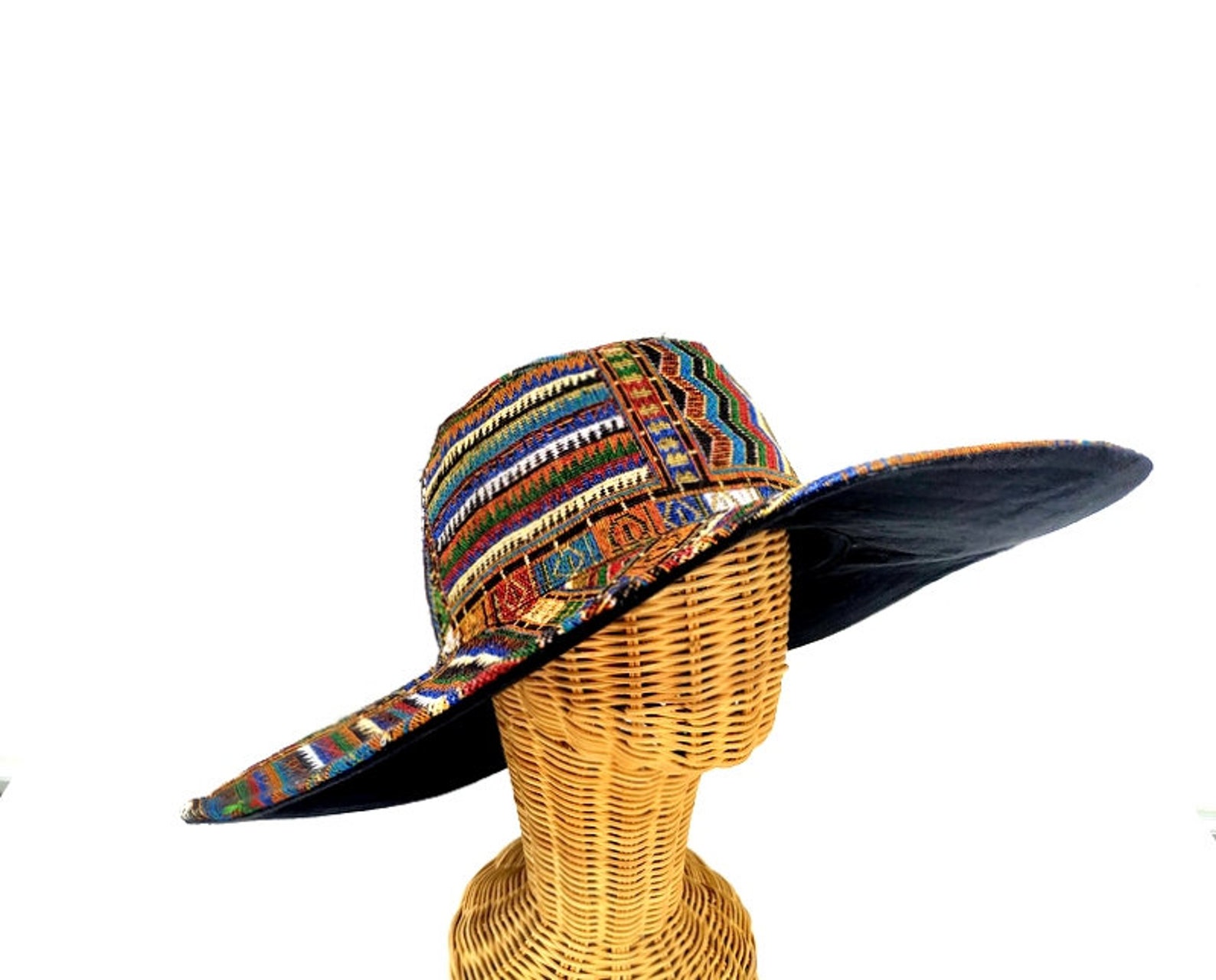 Festival Brim Hat Funky Hat Boho Hat Hippie Hat Hipster | Etsy