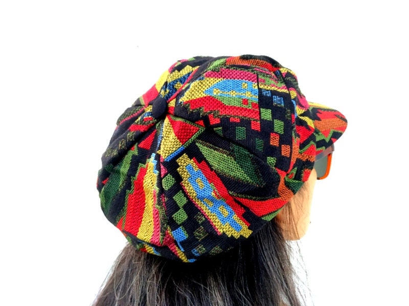 Rasta Cap Reggae Cap Army Cap Cadet Military Hat Reggae - Etsy