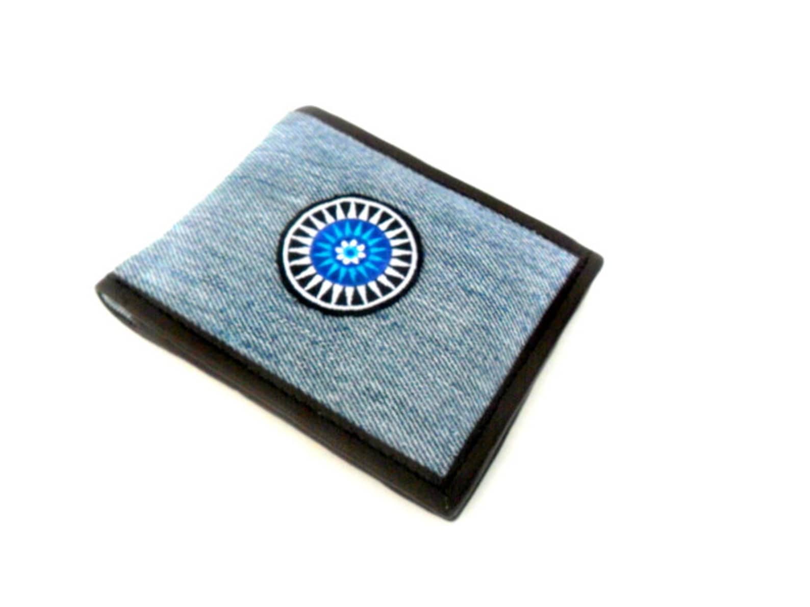 Denim Wallet Jeans Wallet Bohemian Wallet Women Wallet - Etsy