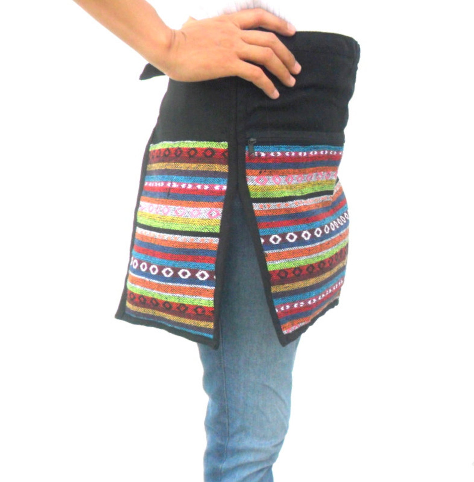 Half Apron Cafe Apron Apron With Pockets Chef's Apron - Etsy