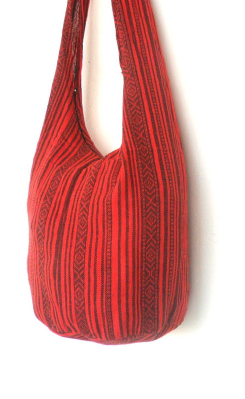 Shoulder Bag Bohemian Bag Red Color Bag Messenger Bag Hippie - Etsy