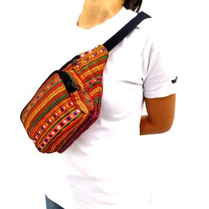 Rasta Hip Bag, Hippie Bum Bag, Fanny Pack, Tribal Waist Bag, Boho Fanny ...