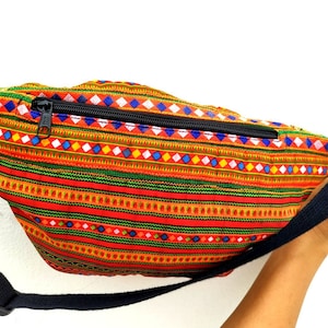 Rasta Hip Bag, Hippie Bum Bag, Fanny Pack, Tribal Waist Bag, Boho Fanny ...