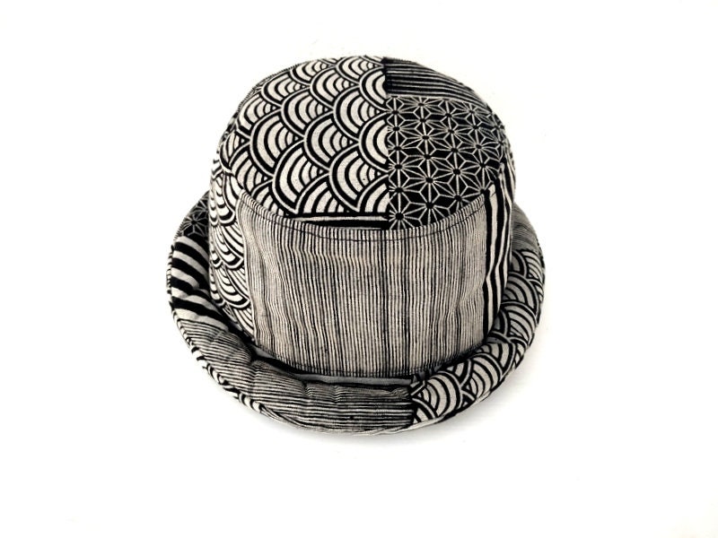 Artisan Bucket Hat Festival Rolled Brim Hat Hobo Hat Hippie - Etsy