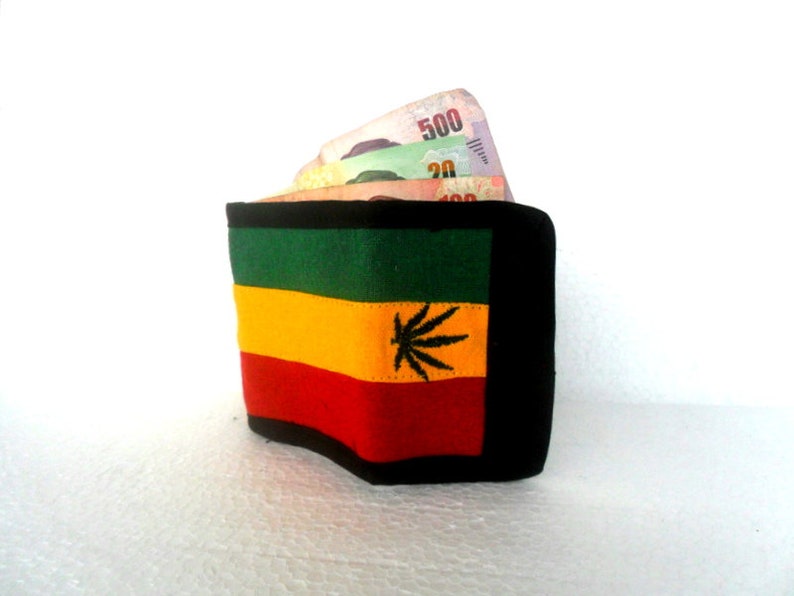 Hemp Wallet, Rasta Wallet, Bohemian Wallet, Reggae Wallet, Hippie ...