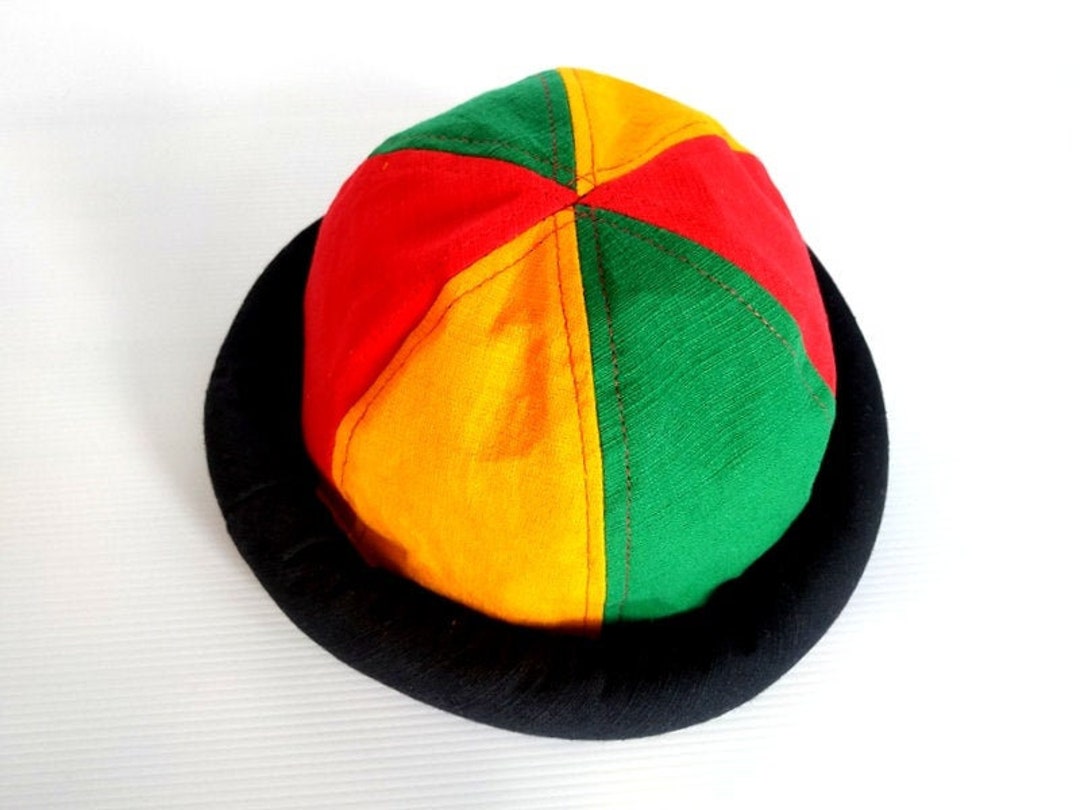 Rasta Bucket Hat, Rastafari Hat, Jamaican Bucket Hat, Festival Hat ...