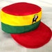 Rasta Cap Reggae Cap Army Cap Cadet Military Hat Reggae - Etsy