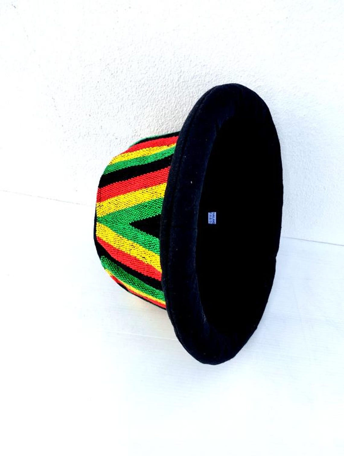 Bucket Hat Boho Rasta Hat Hemp Hat Hippie Reggae Bucket Hat Unisex Cap ...