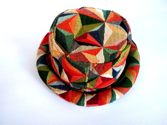 Geometric Hat Rasta Hat Reggae Bucket hat Hippie hat | Etsy
