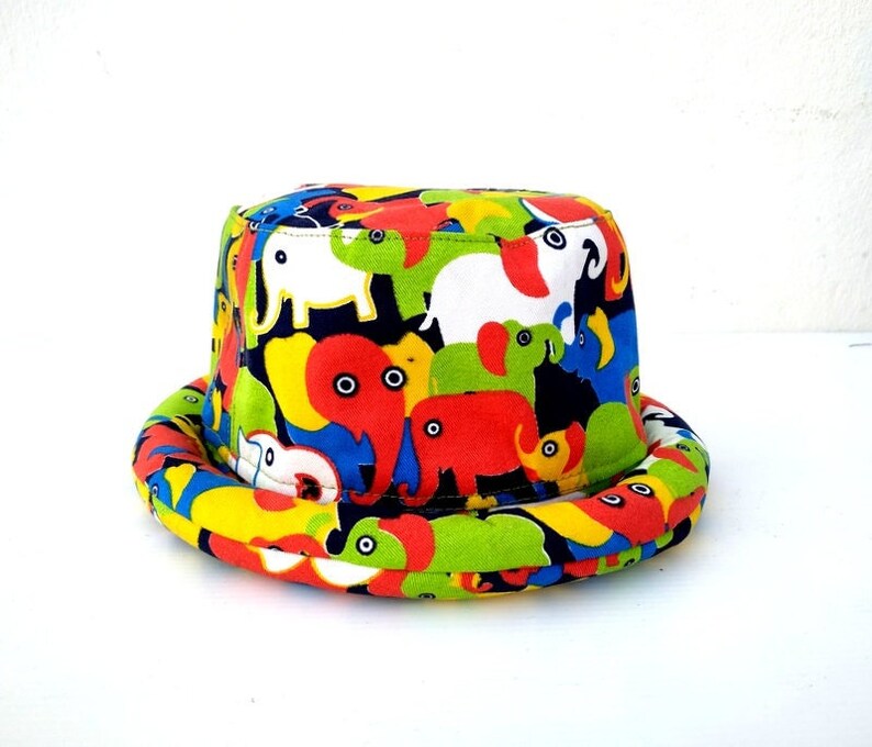 Elephant Hat Animal Hat Bucket Hat Bohemian Hat Safari - Etsy
