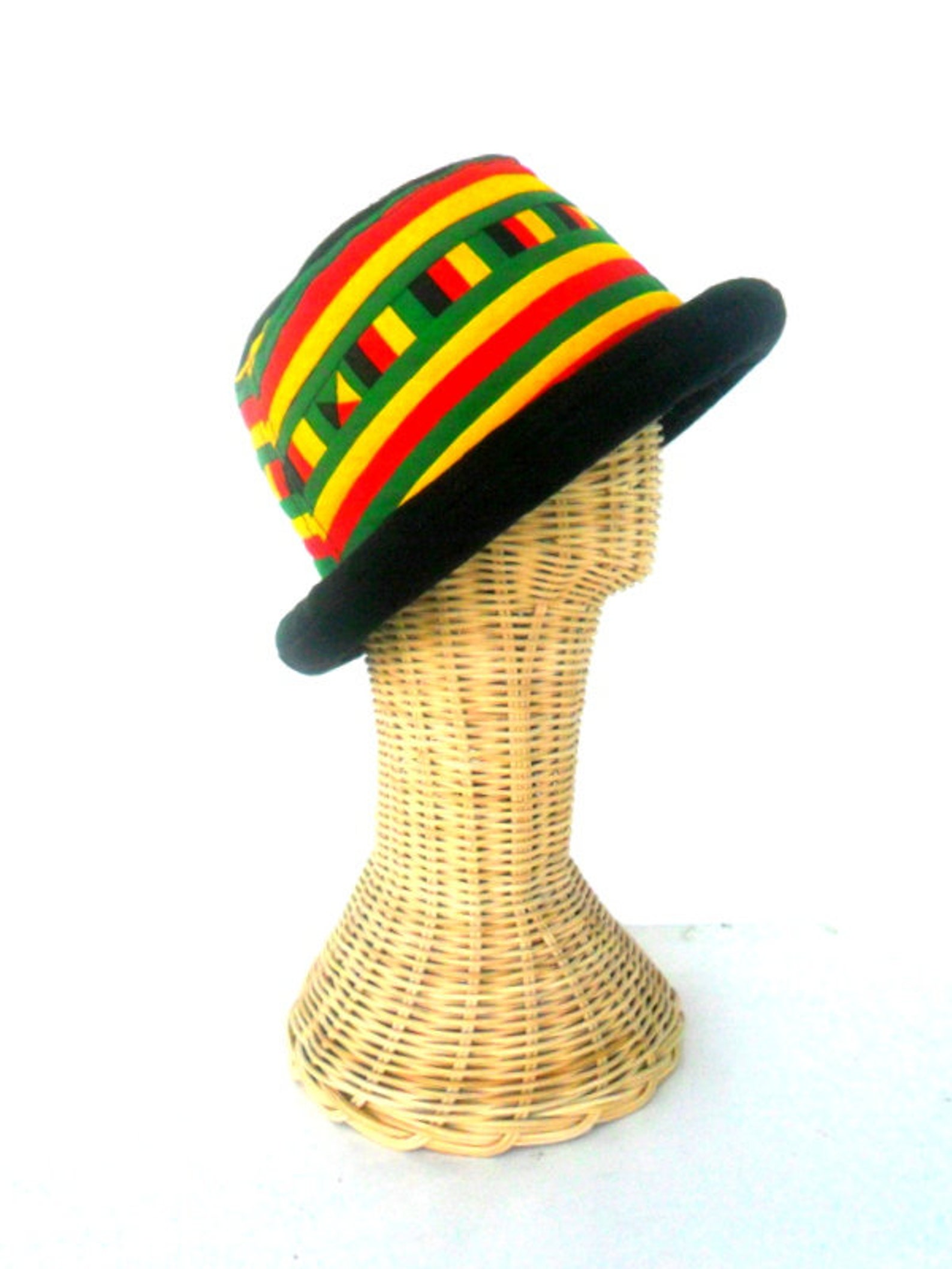 Bucket Hat Boho Rasta Hat Hemp Hat Hippie Reggae Bucket Hat - Etsy