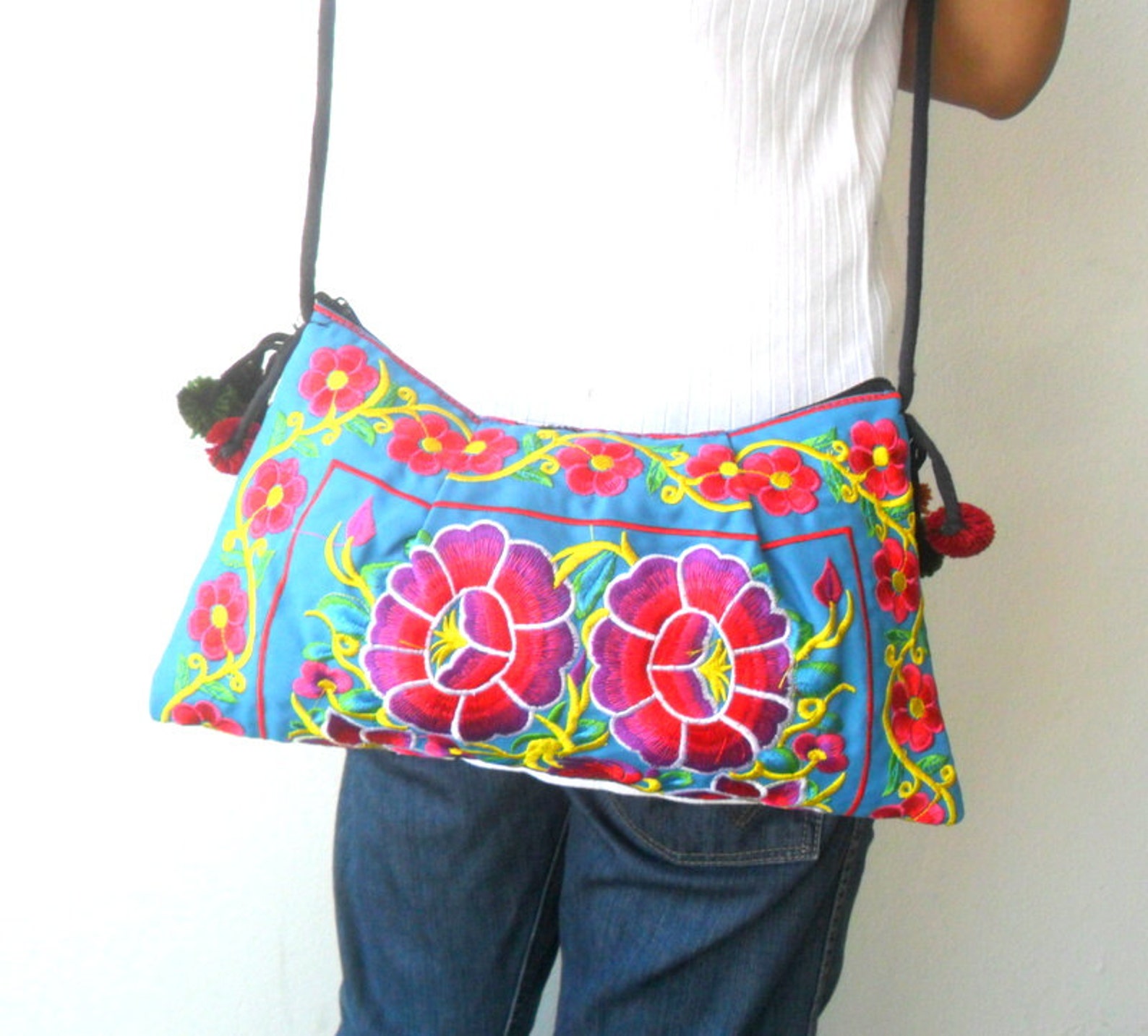 Women Bag Ethnic Bag Hill Tribe Bag Sling Bag Boho Bag - Etsy Israel