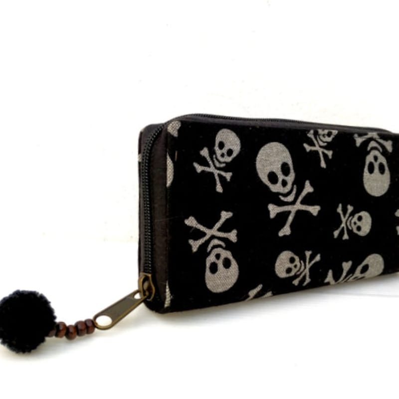 Skull Wallet - Etsy