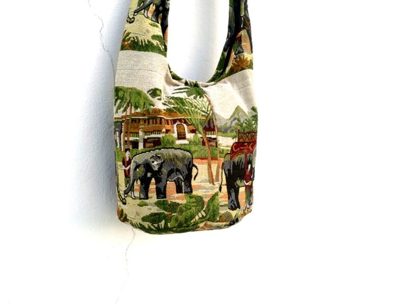 Elephant Bag, Elephant Hobo Bag, Boho Bag, Bohemian Bag, Elephant Purse ...