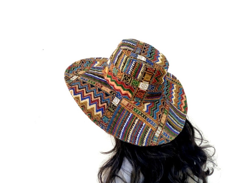 Festival Brim Hat Funky Hat Boho Hat Hippie Hat Floppy - Etsy
