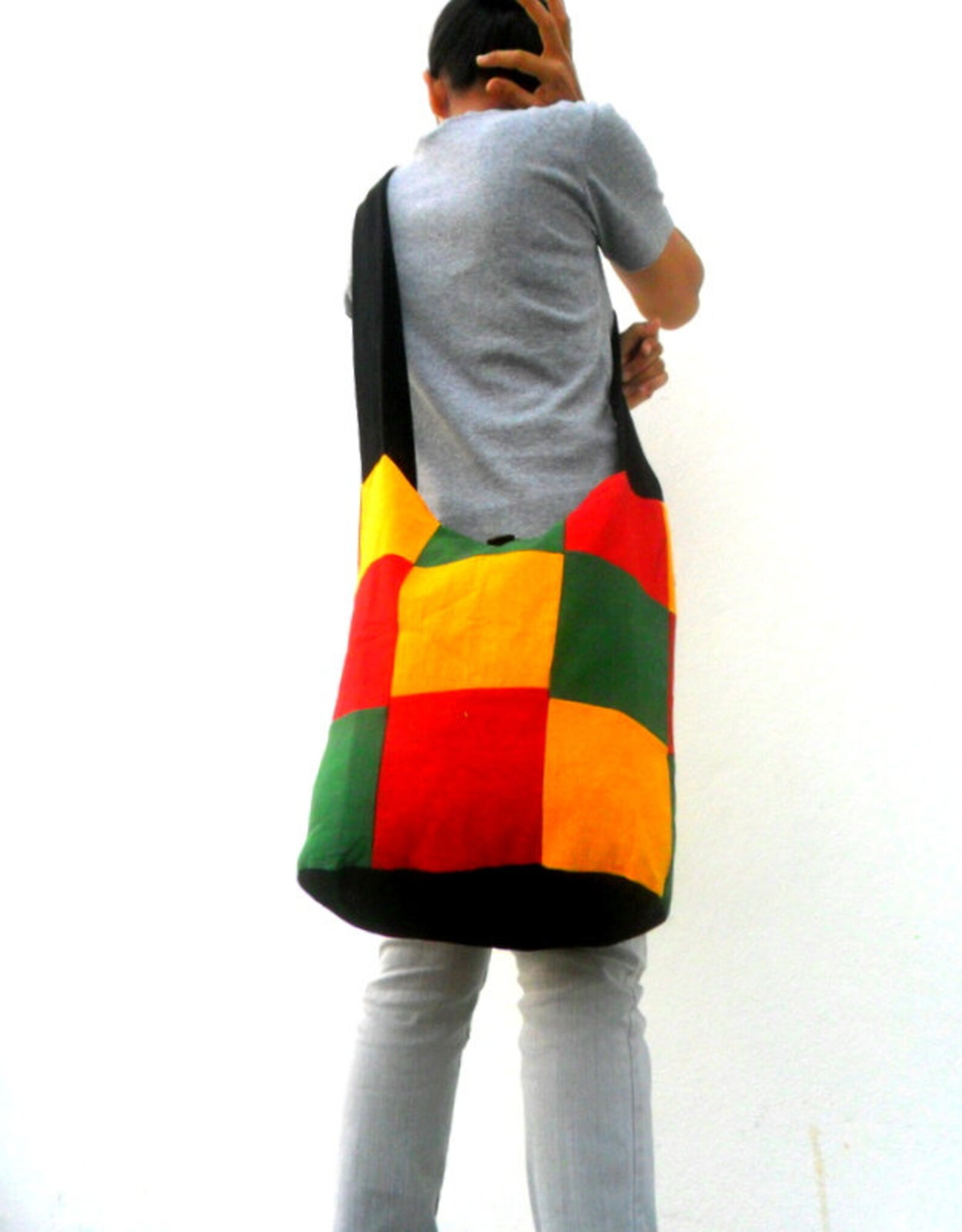Crossbody Rasta Bag Bohemian Marley Bag Hobo Bag Hippie Bag Shoulder ...