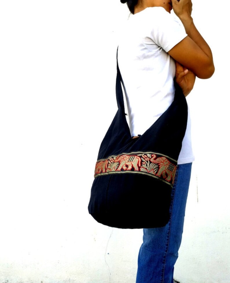 Elephant bag Shoulder Bag Hippie Bag Handmade Bag Tote | Etsy
