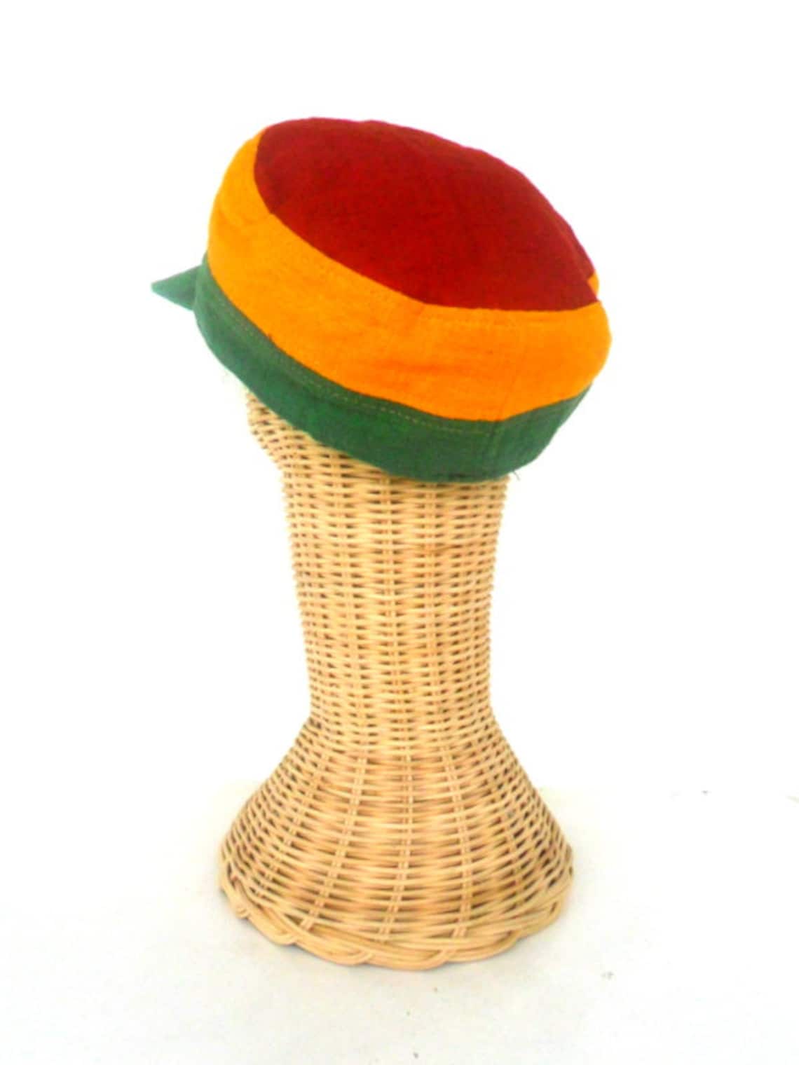 Rasta Cap Reggae Cap Army Cap Cadet Military Hat Reggae - Etsy