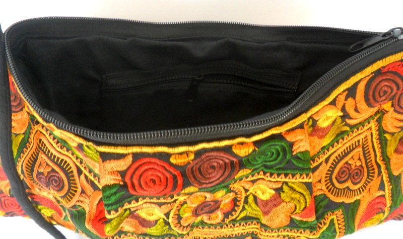 Ethnic Embroidery Bag Crossbody Shoulder Bag Bohemian Flower | Etsy
