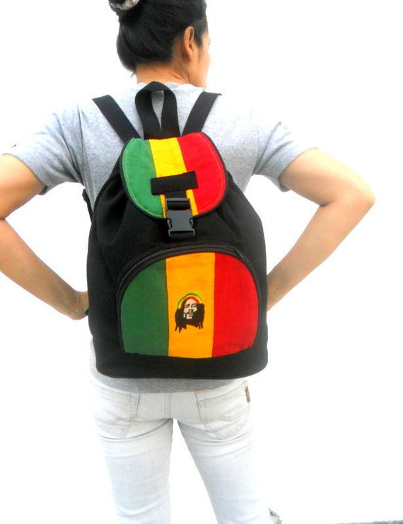 Rasta Backpack Bohemian Bag Marley Bag Hobo Backpack | Etsy