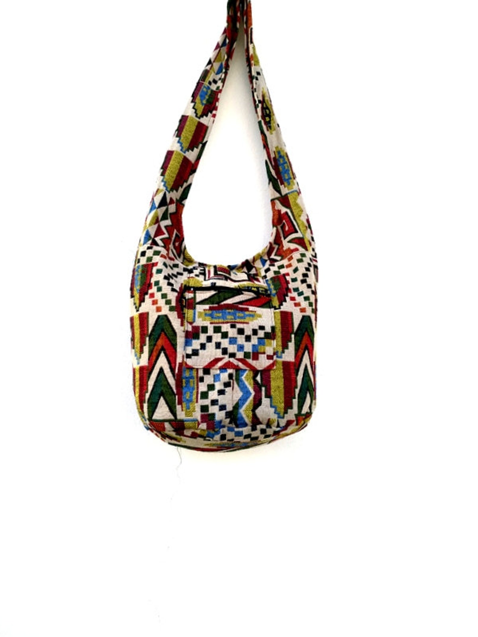 Aztec Bag, Sling Hobo Bag, Rasta Bag, Bag, Ethnic Bag, Hippie Bag ...
