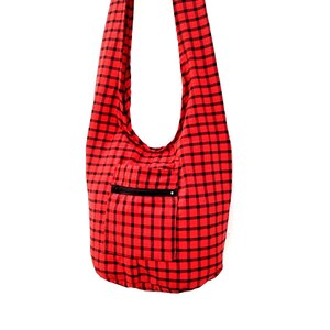Red Black Hobo Bag, Sling Bag, Tote, Bee Crossbody Bag, Rasta Bag ...