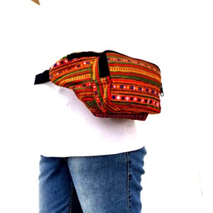 Rasta Hip Bag, Hippie Bum Bag, Fanny Pack, Tribal Waist Bag, Boho Fanny ...