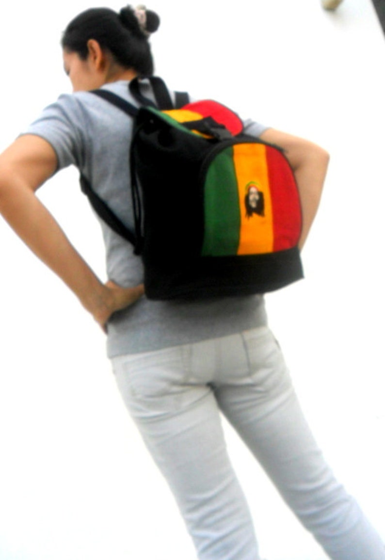 Rasta Backpack Bohemian Bag Marley Bag Hobo Backpack | Etsy