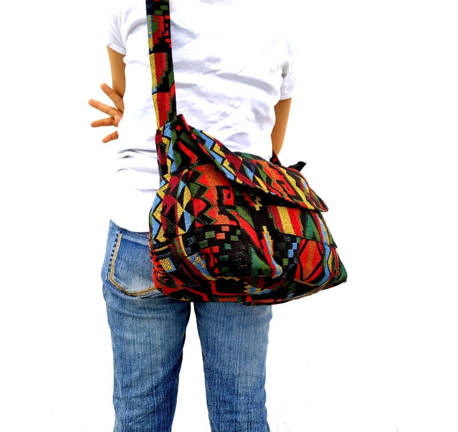 Rasta Crossbody Bag Reggae Bag Hippie Bag Bohemian Bag | Etsy